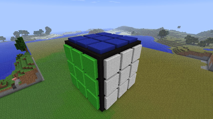Rubik's Cube Minecraft Map