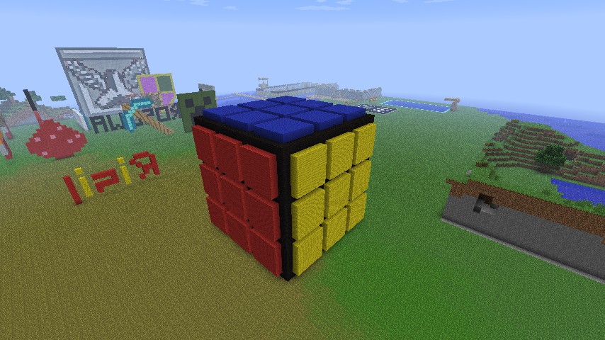 Rubik's Cube Minecraft Map