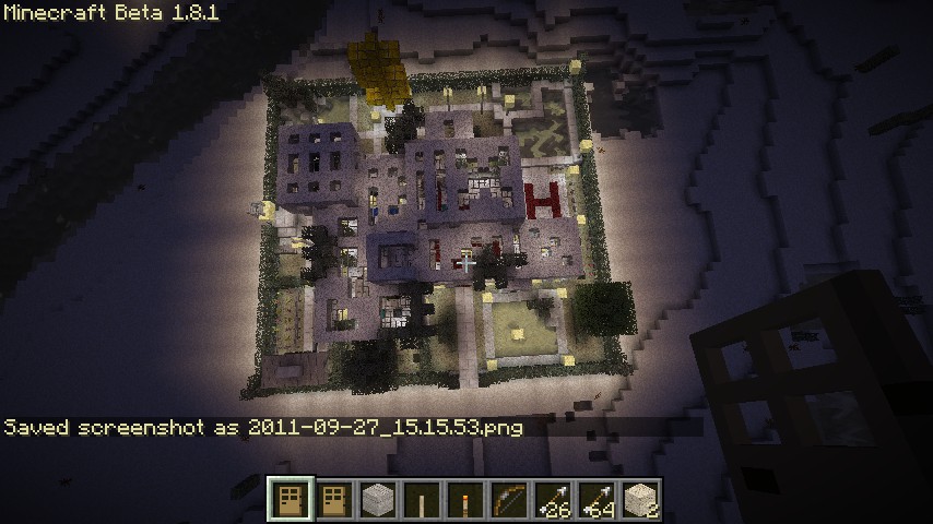 Modern house Minecraft Map