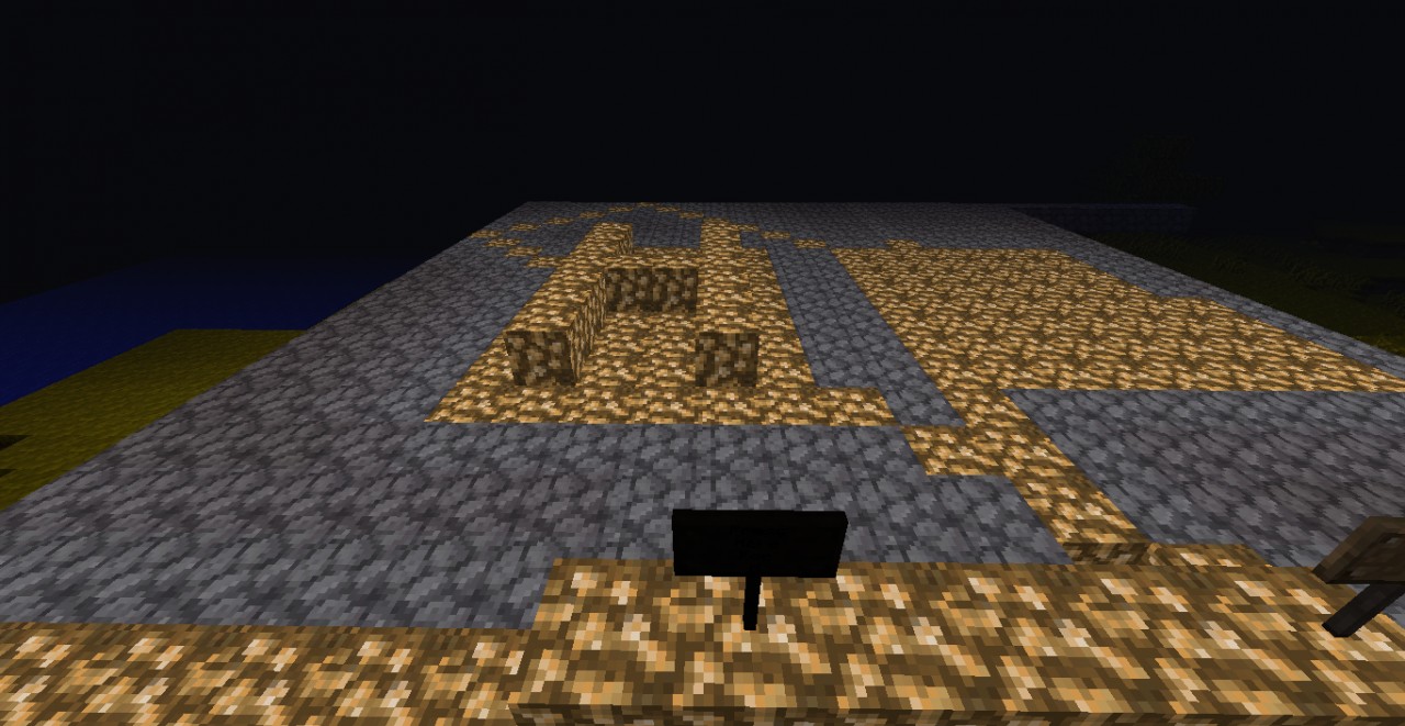 My initials Minecraft Map