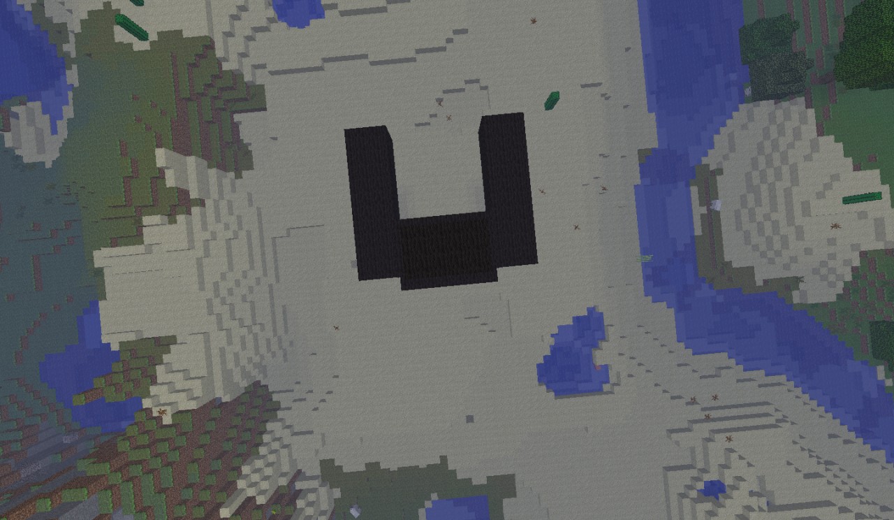 black zombie Minecraft Map