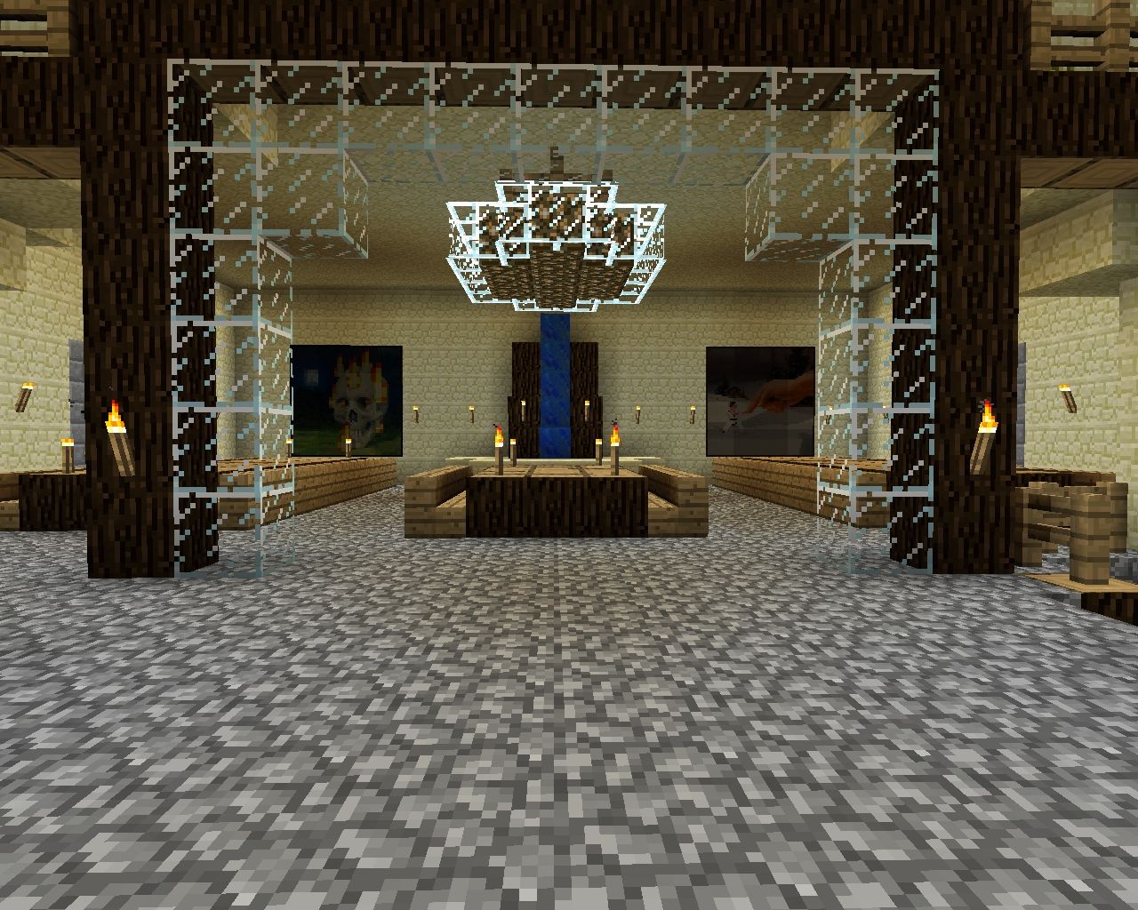 Hilltop Castle Minecraft Map