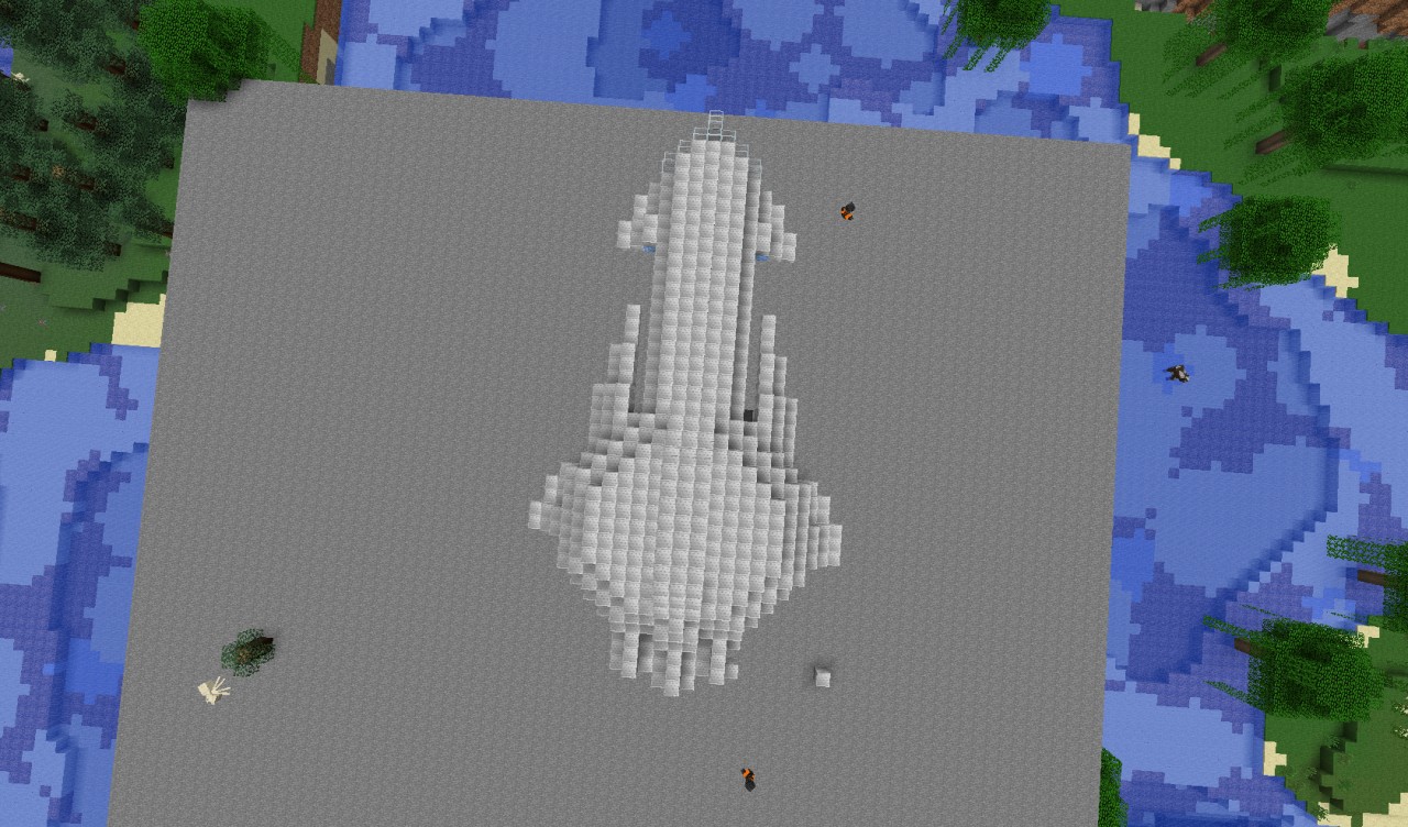 Hunter-class Cruiser Minecraft Map