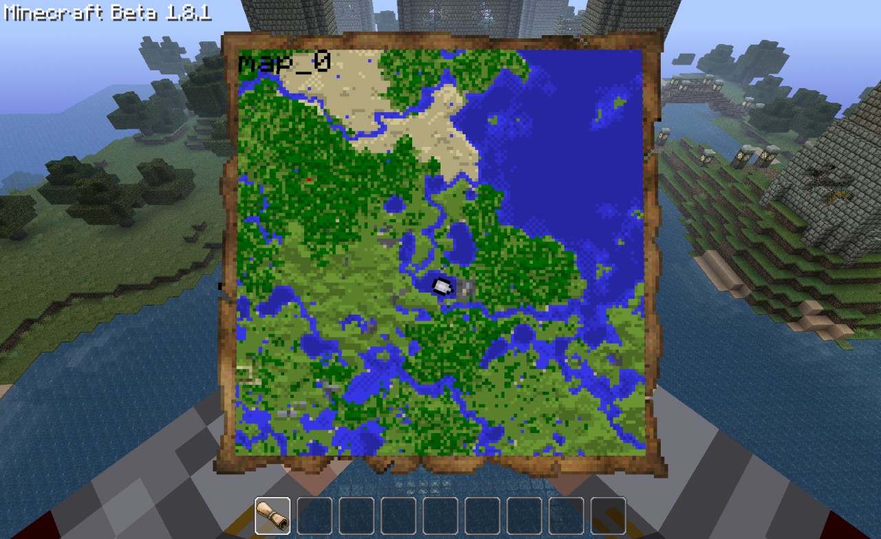 Delaria - Survival map Minecraft Map
