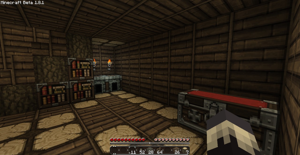 My basic player home. Minecraft Map