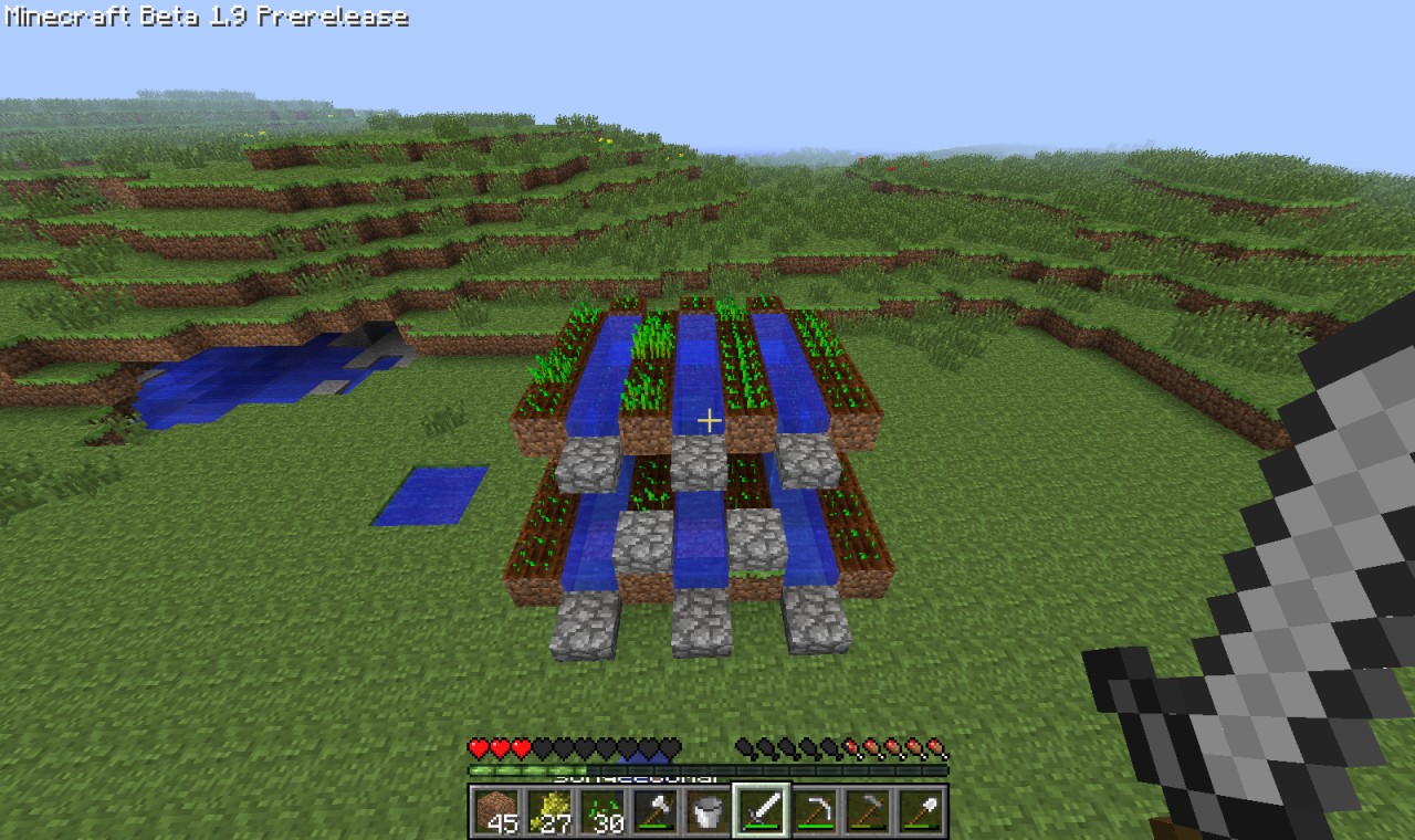 Stacked Wheat Farm Minecraft Map