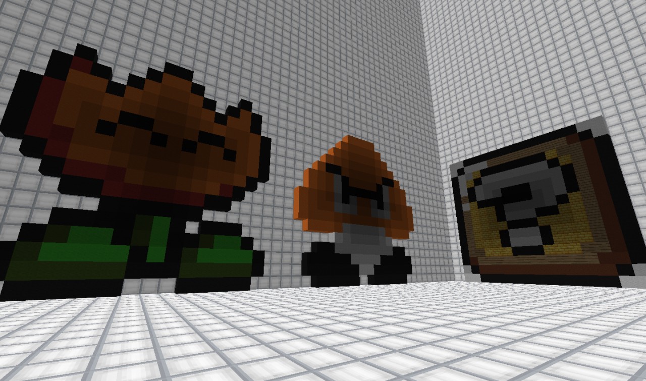 PIXEL ART ARCHIVE BUILDING! Minecraft Map