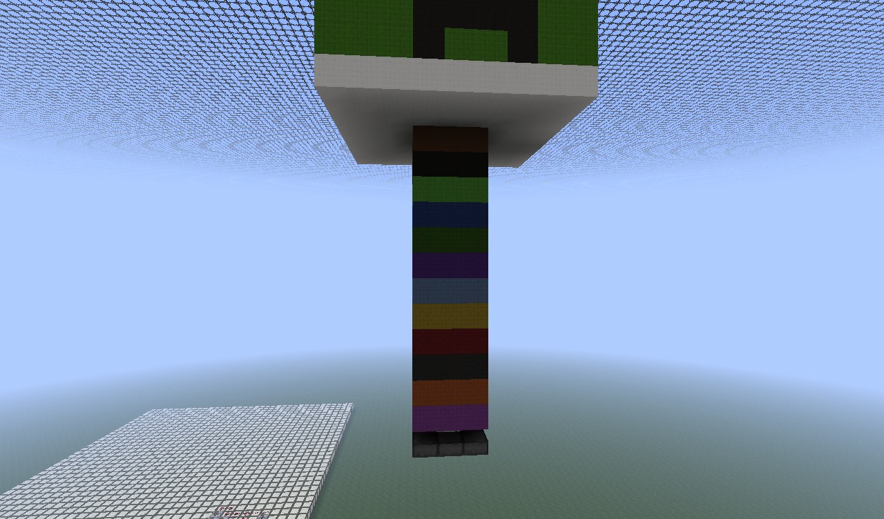 Piston Train Minecraft Map