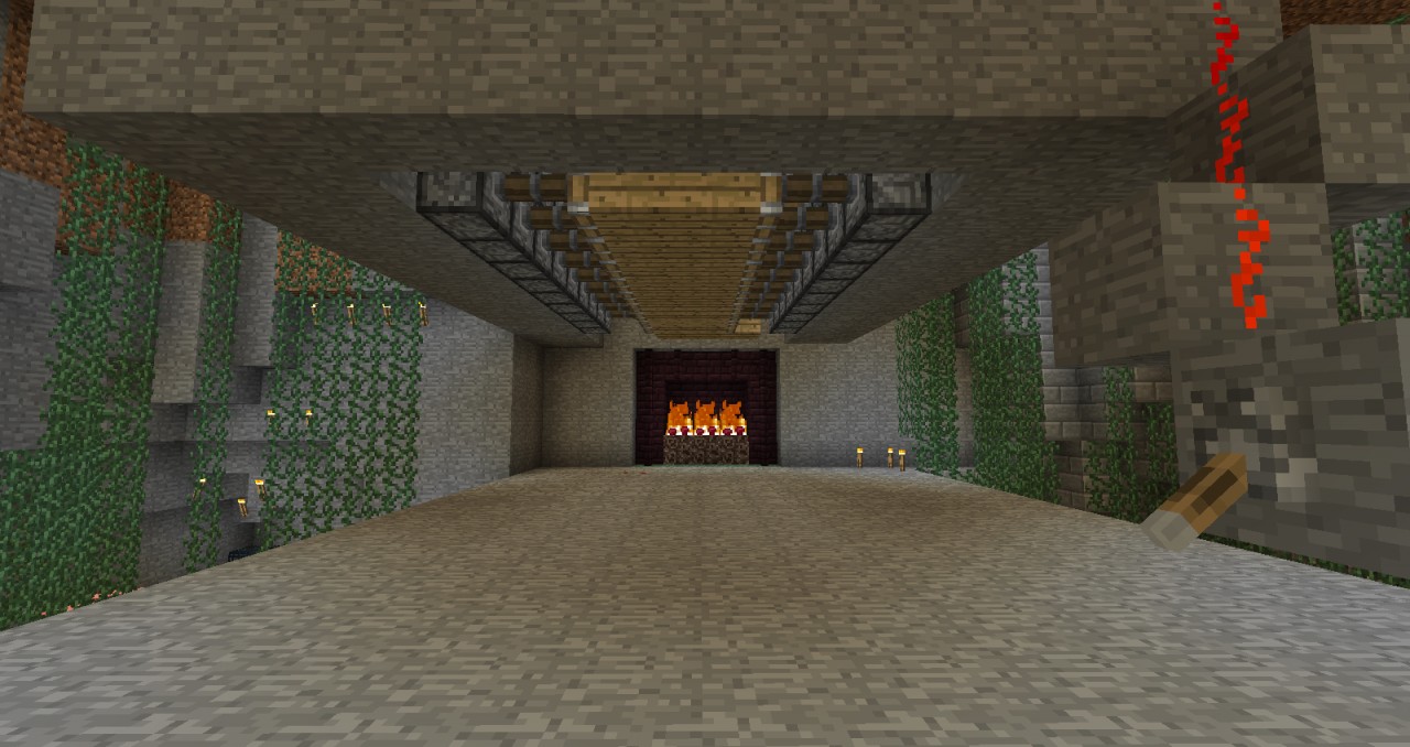 Lava trap Minecraft Map