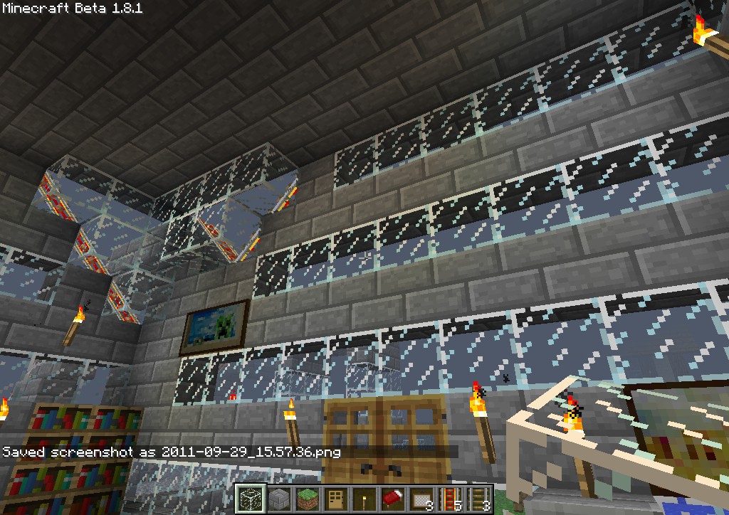 home with rail attachment Minecraft Map