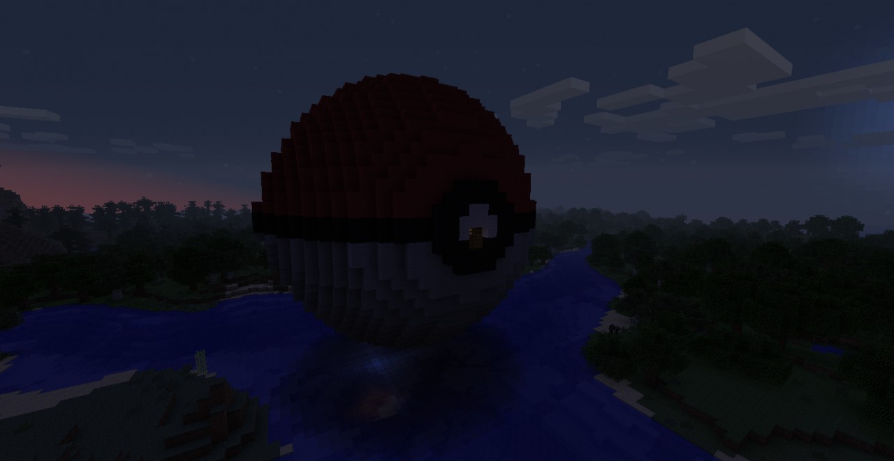 Pokeball House v1 Minecraft Map