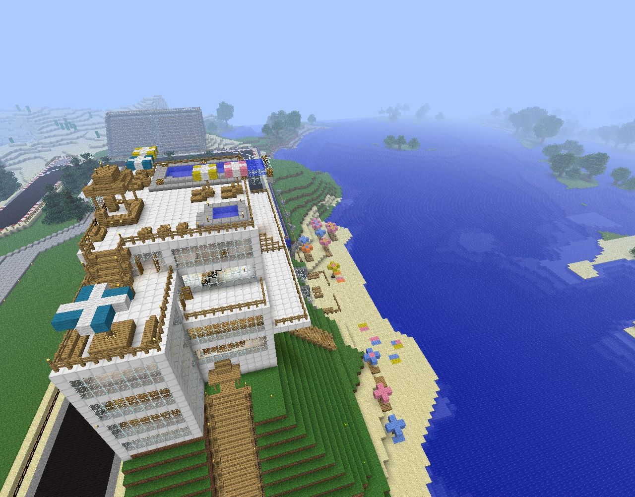 Formula One Track Complex Minecraft Map