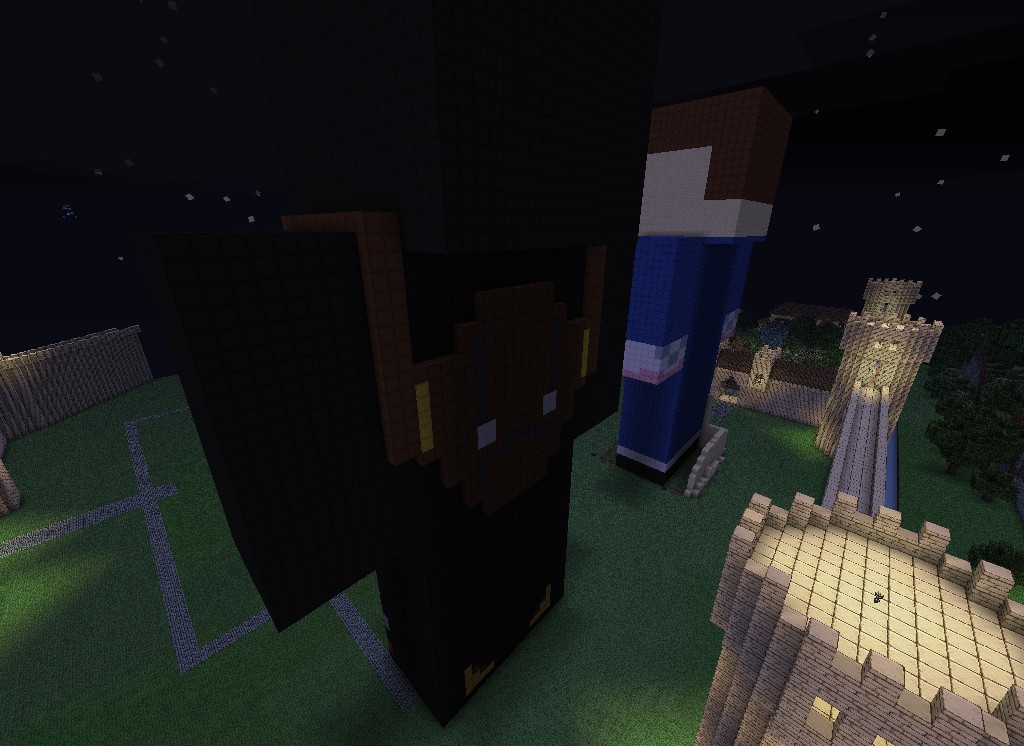 Merchant (Resident Evil 4) Statue Minecraft Map