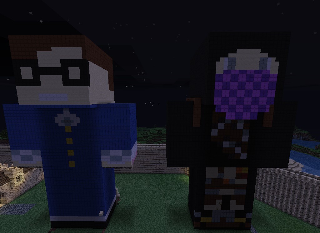 Merchant (Resident Evil 4) Statue Minecraft Map