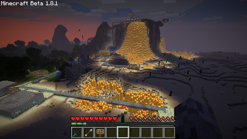 Land of Lava Minecraft Map