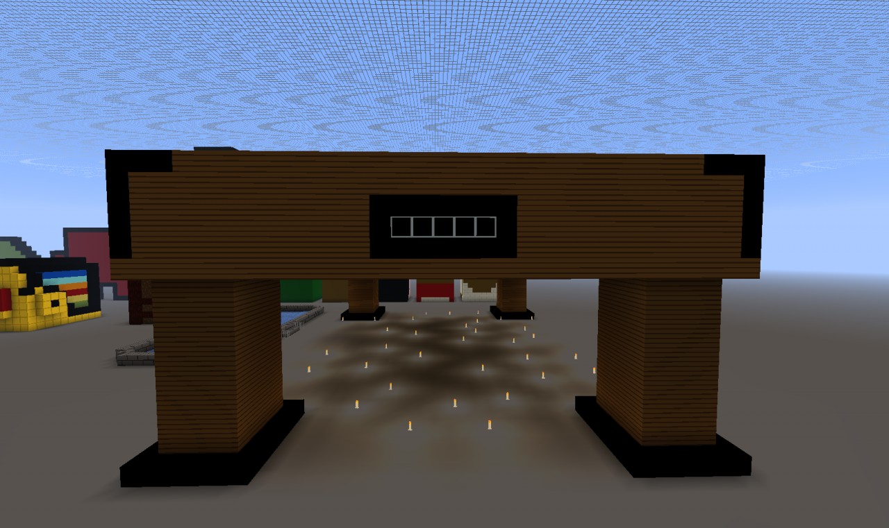 Giant BILLIARD TABLE! Minecraft Map