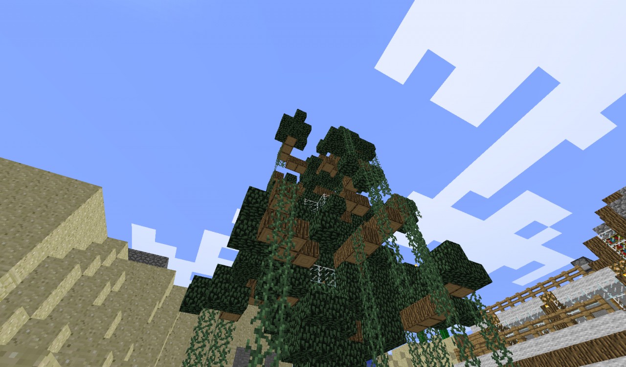 TreeHouse Hideout Minecraft Map