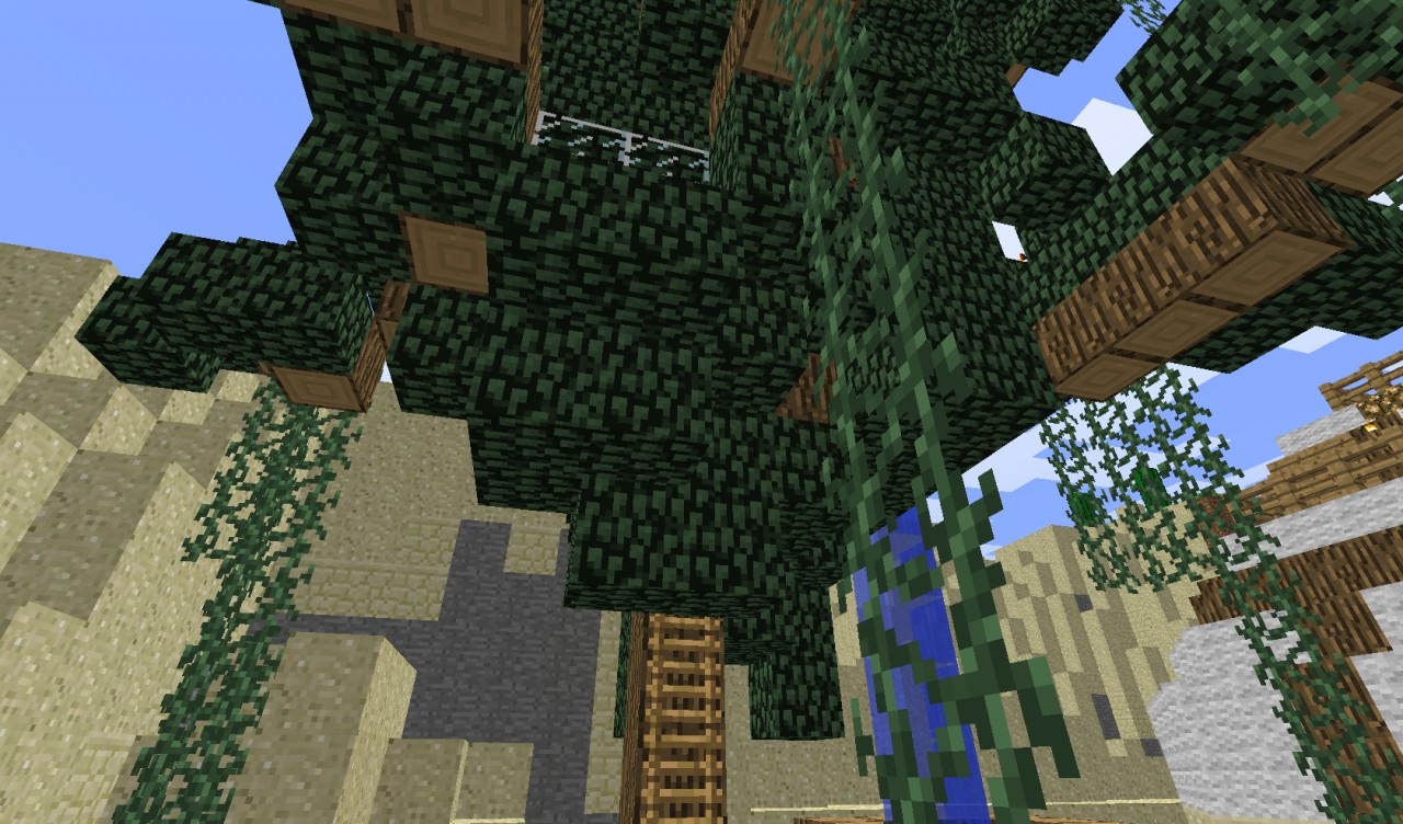 TreeHouse Hideout Minecraft Map