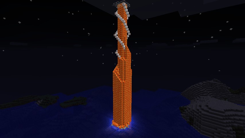 LAVA Tower Minecraft Map