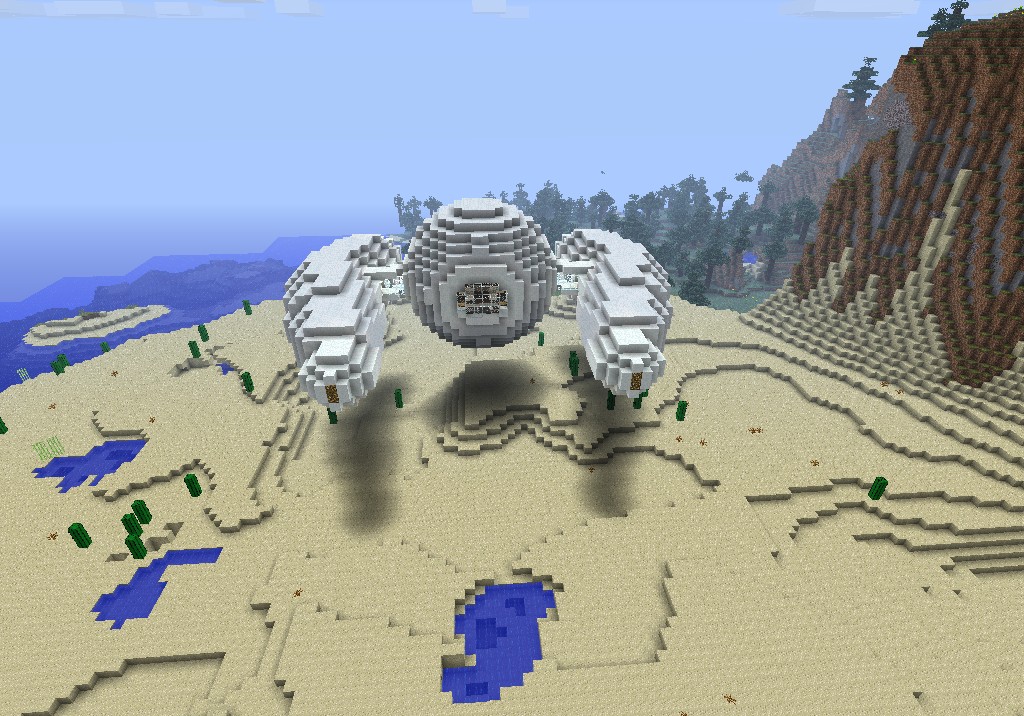 My first Airship Minecraft Map