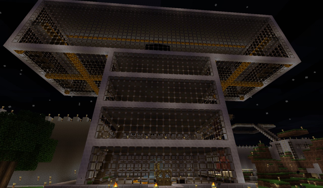 T tower Minecraft Map