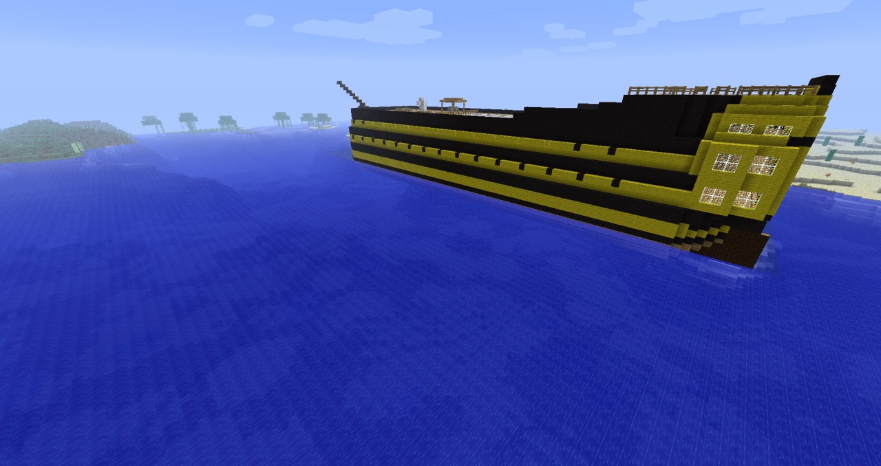 HMS Victory 1:1 Minecraft Map
