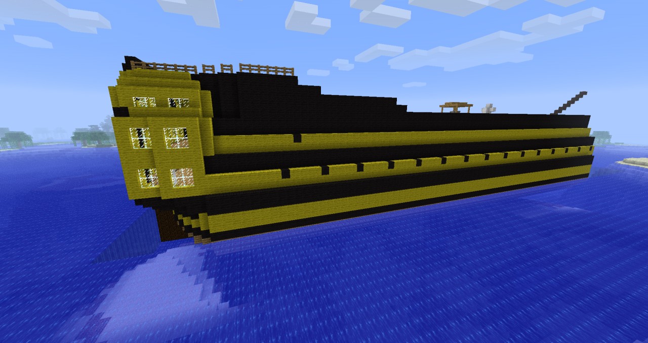 HMS Victory 1:1 Minecraft Map