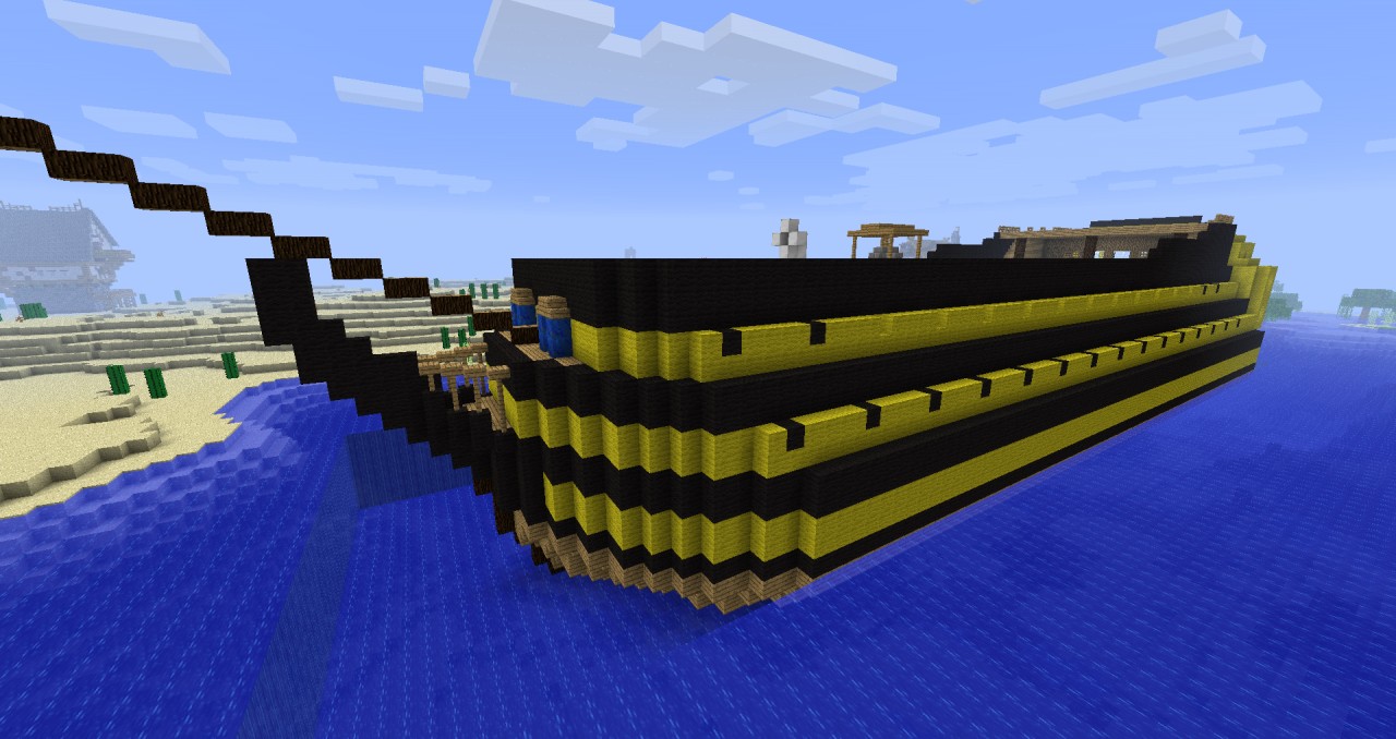 HMS Victory 1:1 Minecraft Map