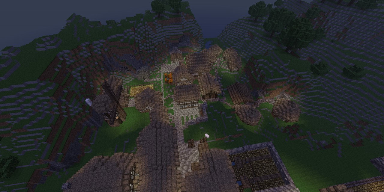 minecraft midieval town Minecraft Map