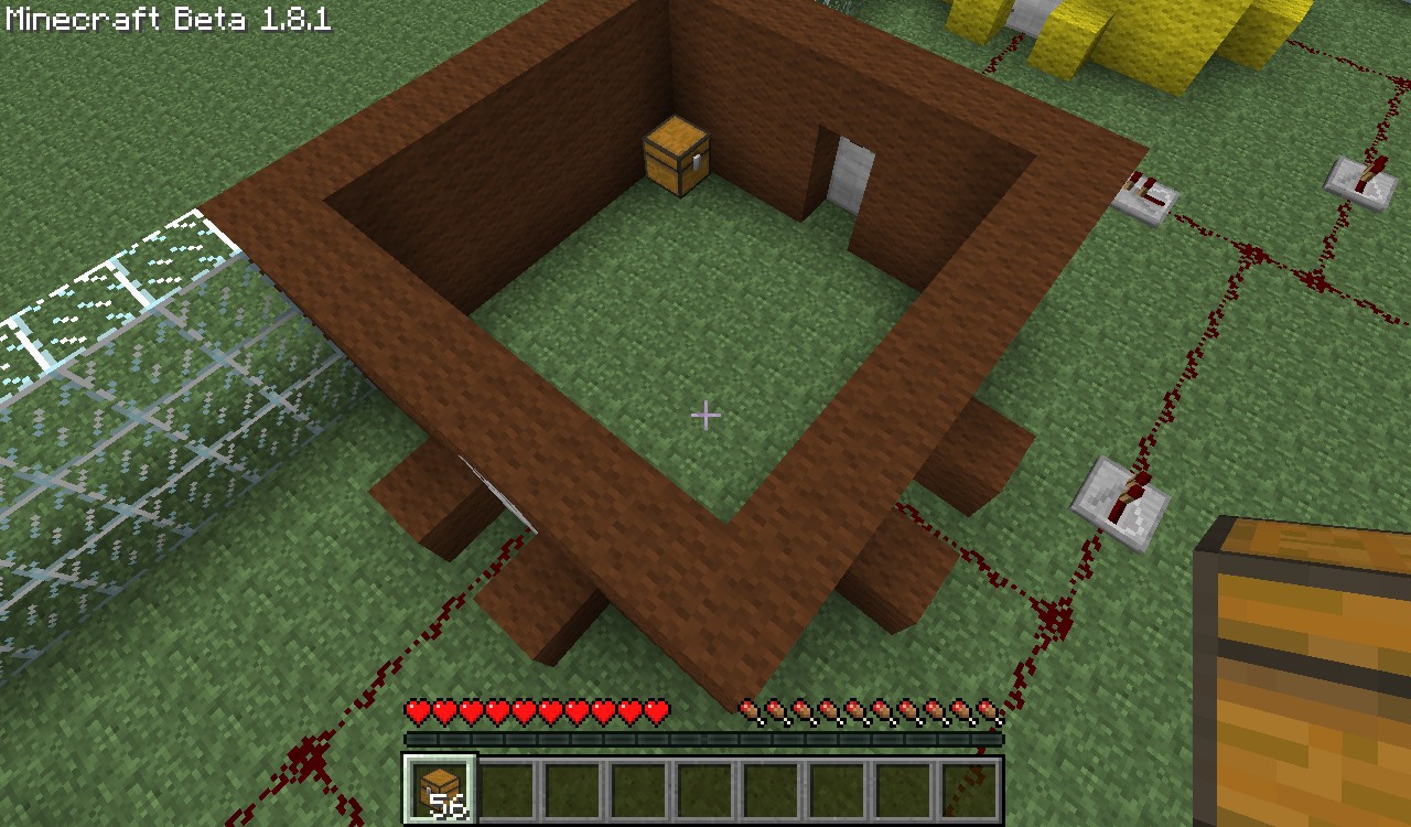 Redstone clay soldier and PVP arena 1.8.1 Minecraft Map