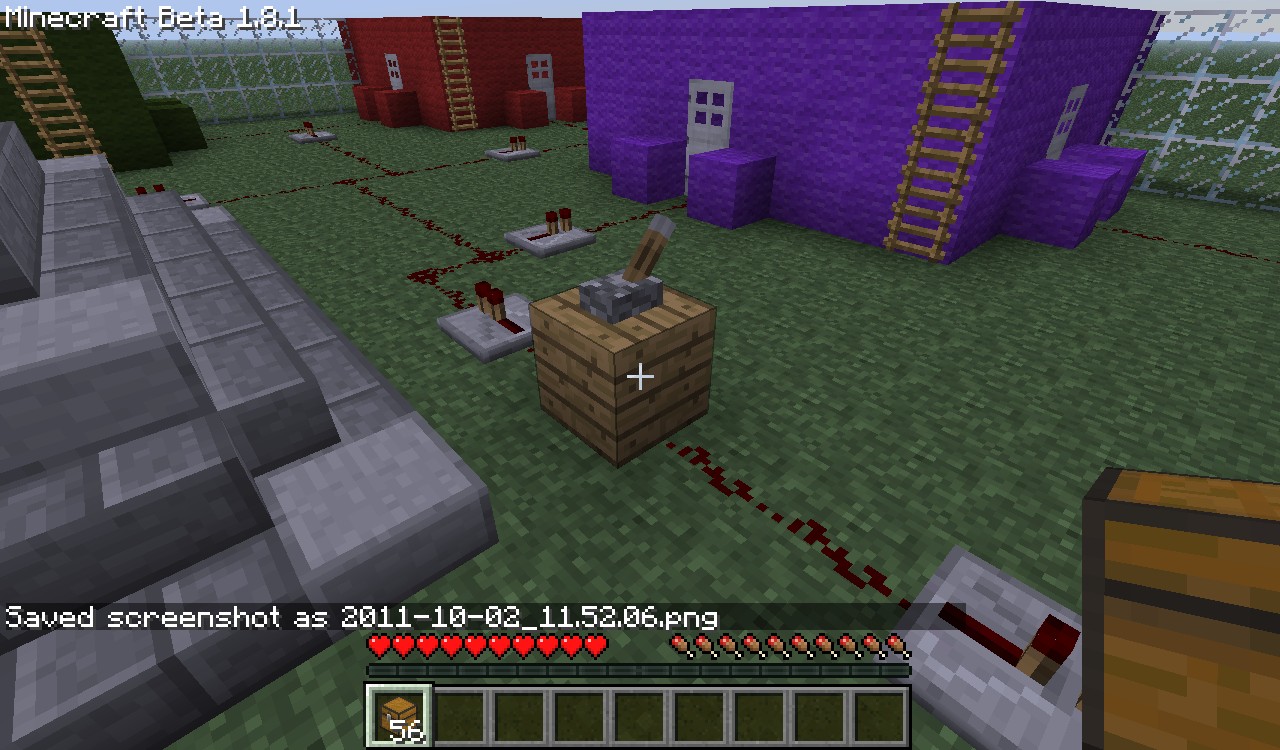 Redstone clay soldier and PVP arena 1.8.1 Minecraft Map