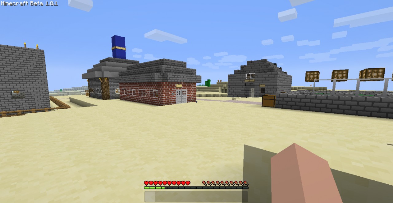 Desert World Minecraft Map