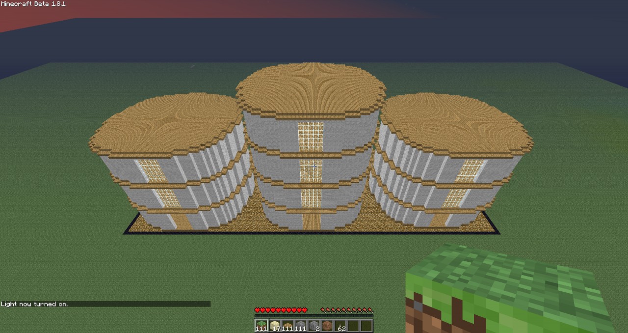 Three sister towers Minecraft Map