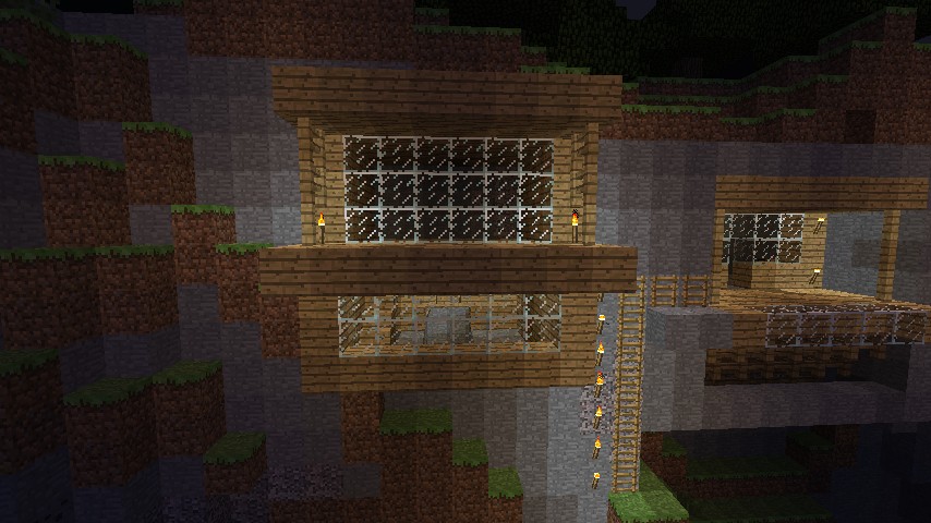 MODERN INSIDE ROCK HOUSE Minecraft Map