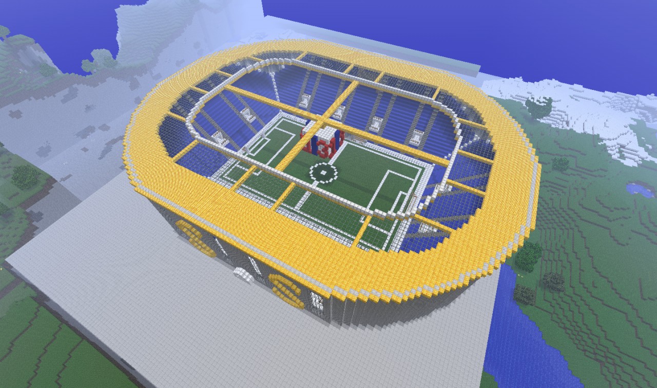 Soccer Stadium Minecraft Map