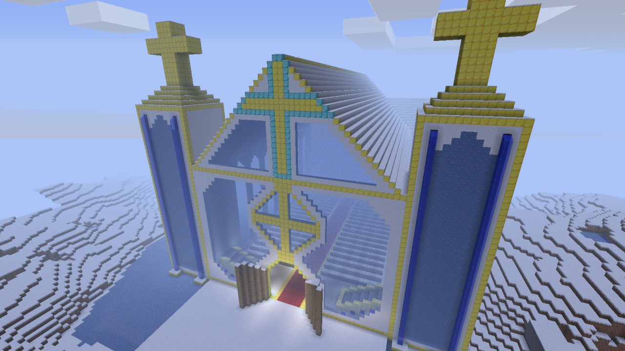 Snow Cathedral Minecraft Map