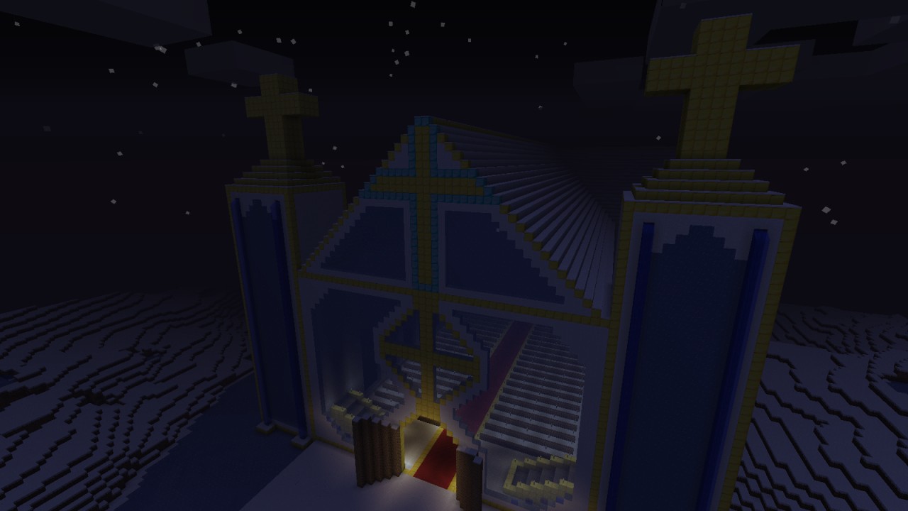 Snow Cathedral Minecraft Map