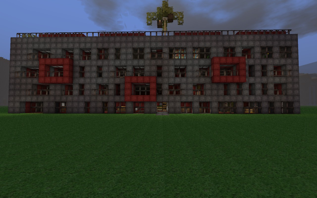 City Apartaments - Black and Red Minecraft Map