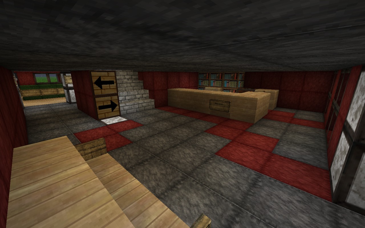 City Apartaments - Black and Red Minecraft Map