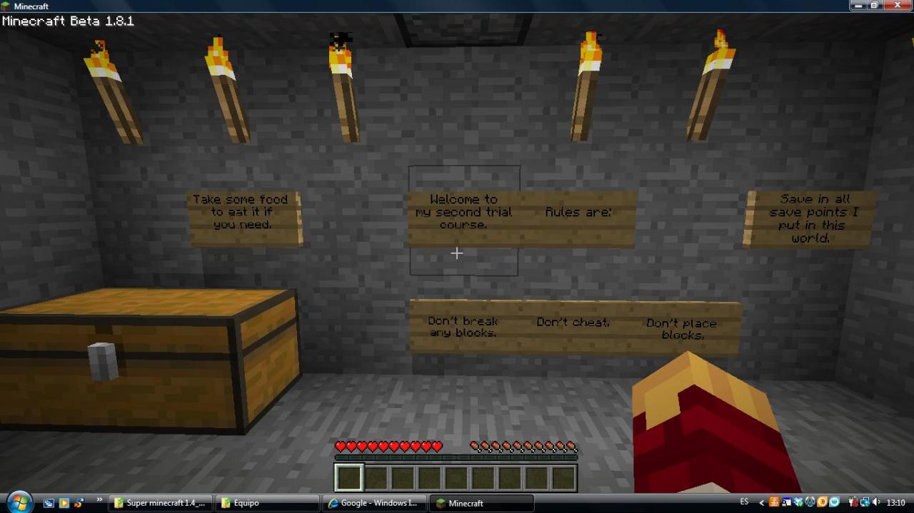 Obstacle Course 2 Minecraft Map