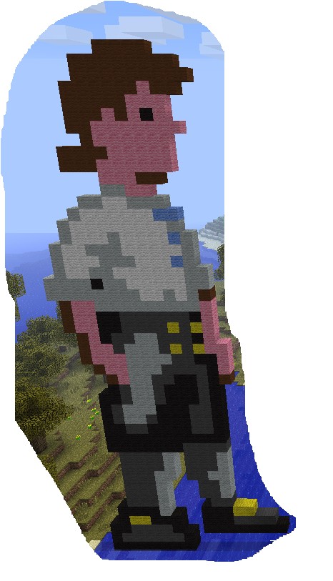 Guybrush - Secret Of Monkey Island Minecraft Map