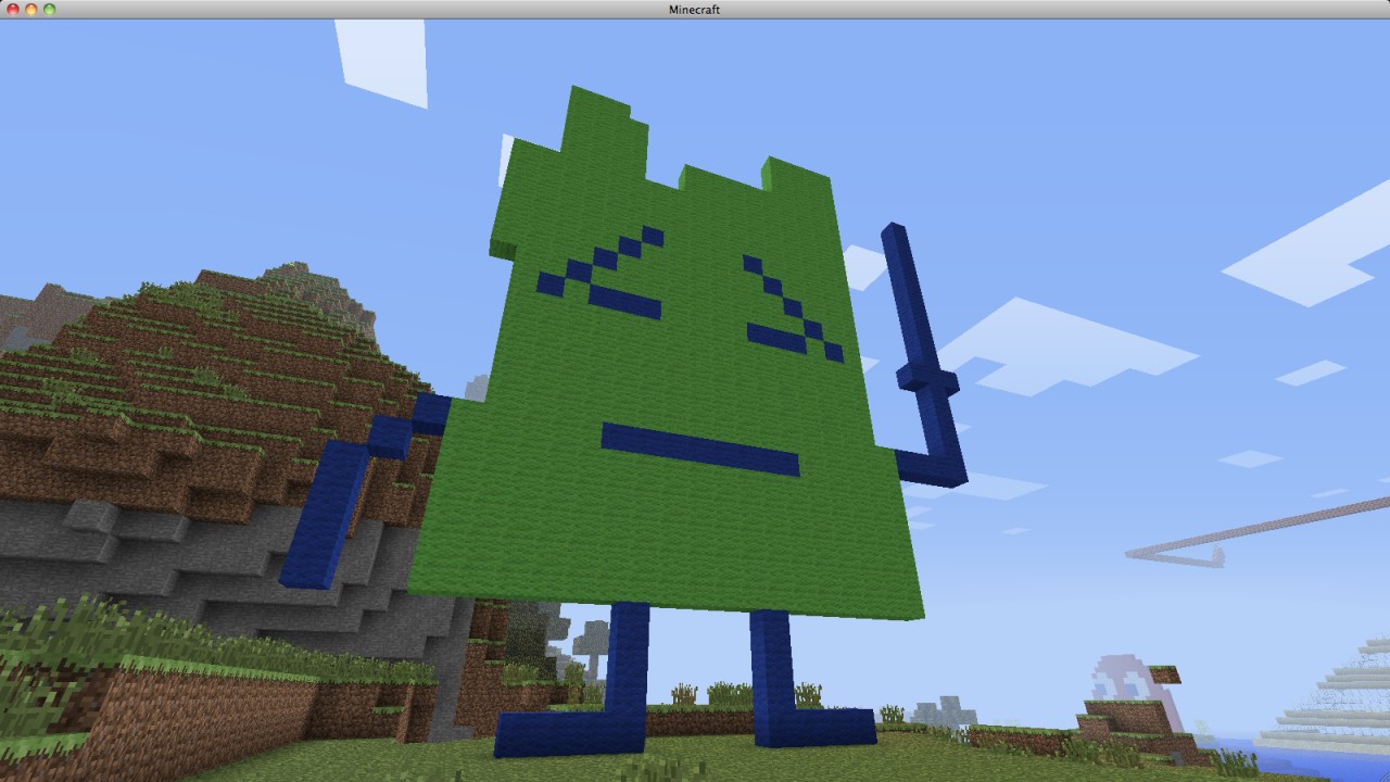 It's Ignignokt and he's doing it as hard as he can Minecraft Map