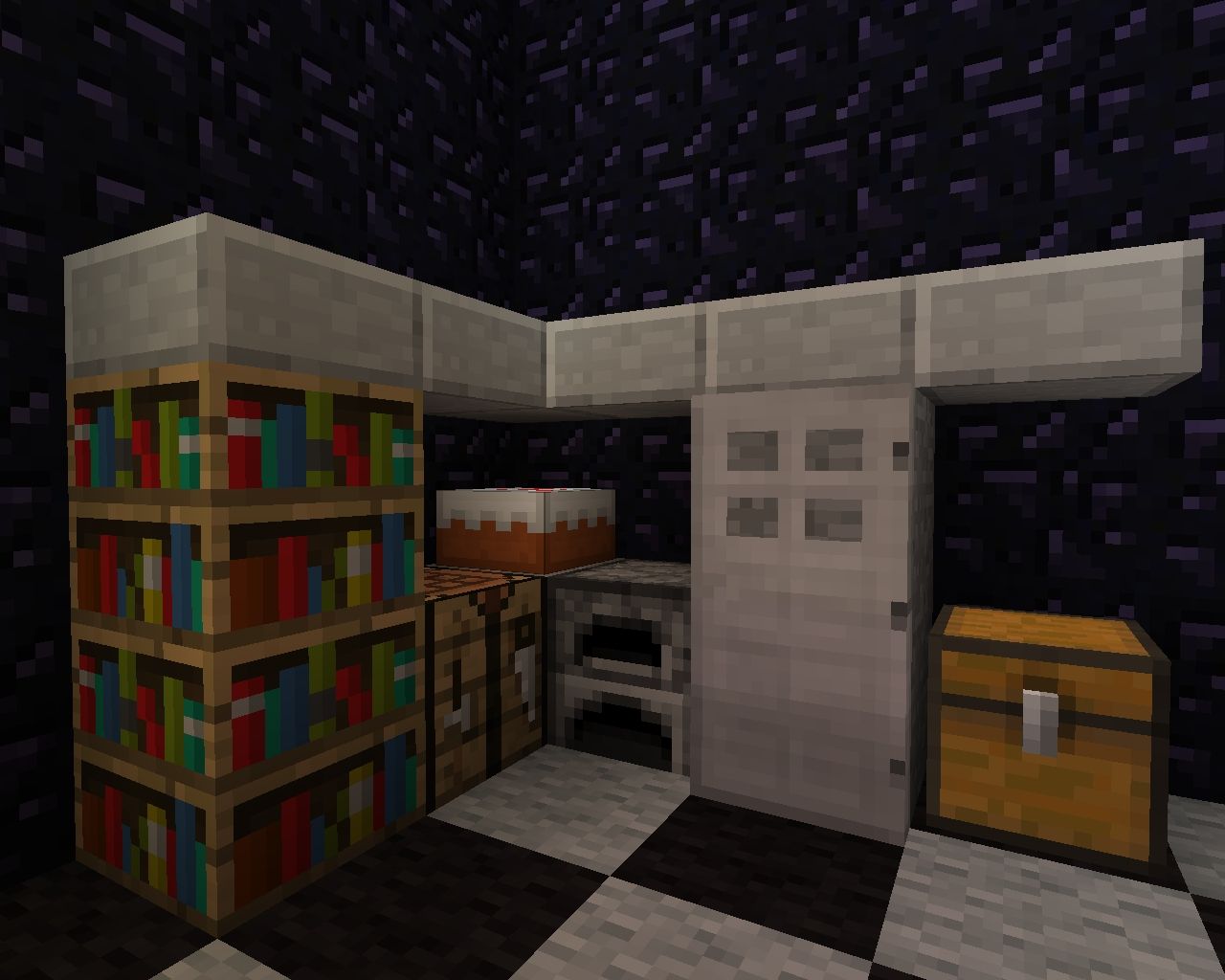 Faction or Team Base (1 chunk, 7 level) Minecraft Map