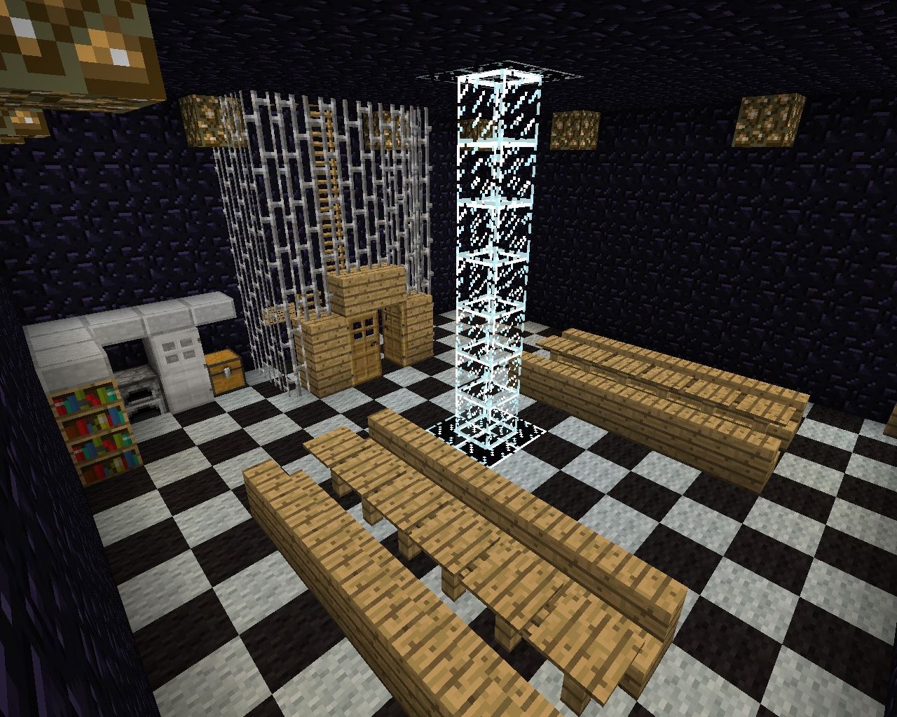 Faction or Team Base (1 chunk, 7 level) Minecraft Map