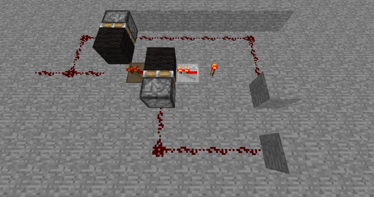 Piston Logic Gates Minecraft Map