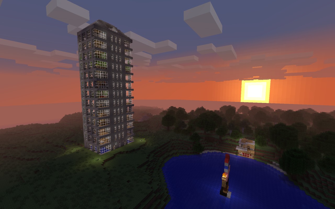 The Skyscraper Minecraft Map