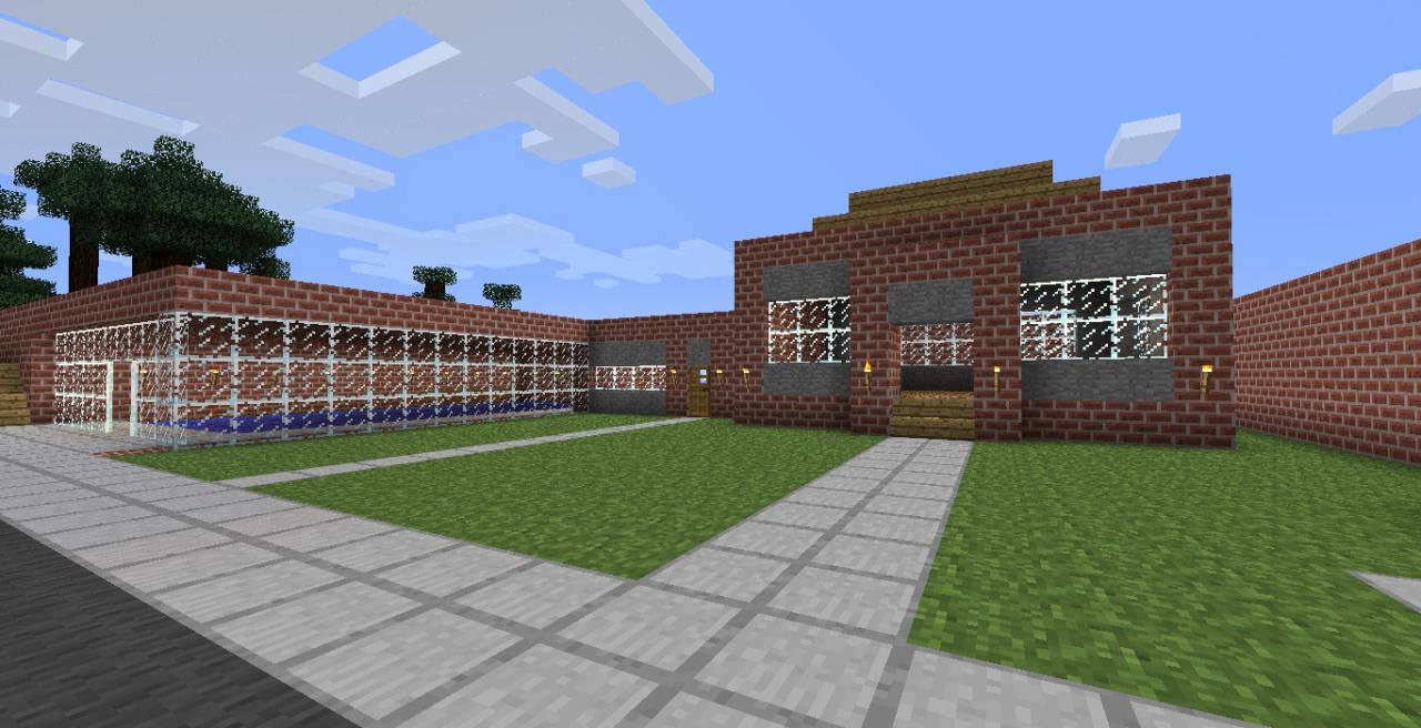 housing complex Minecraft Map