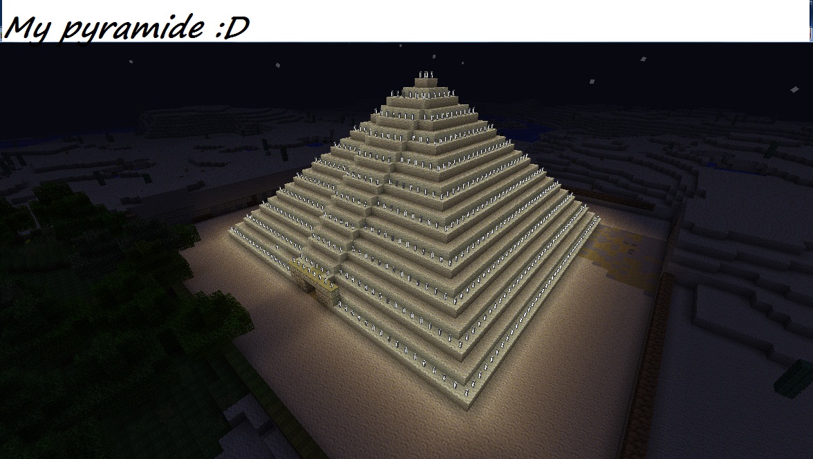 Pyramide 30x30 Minecraft Map