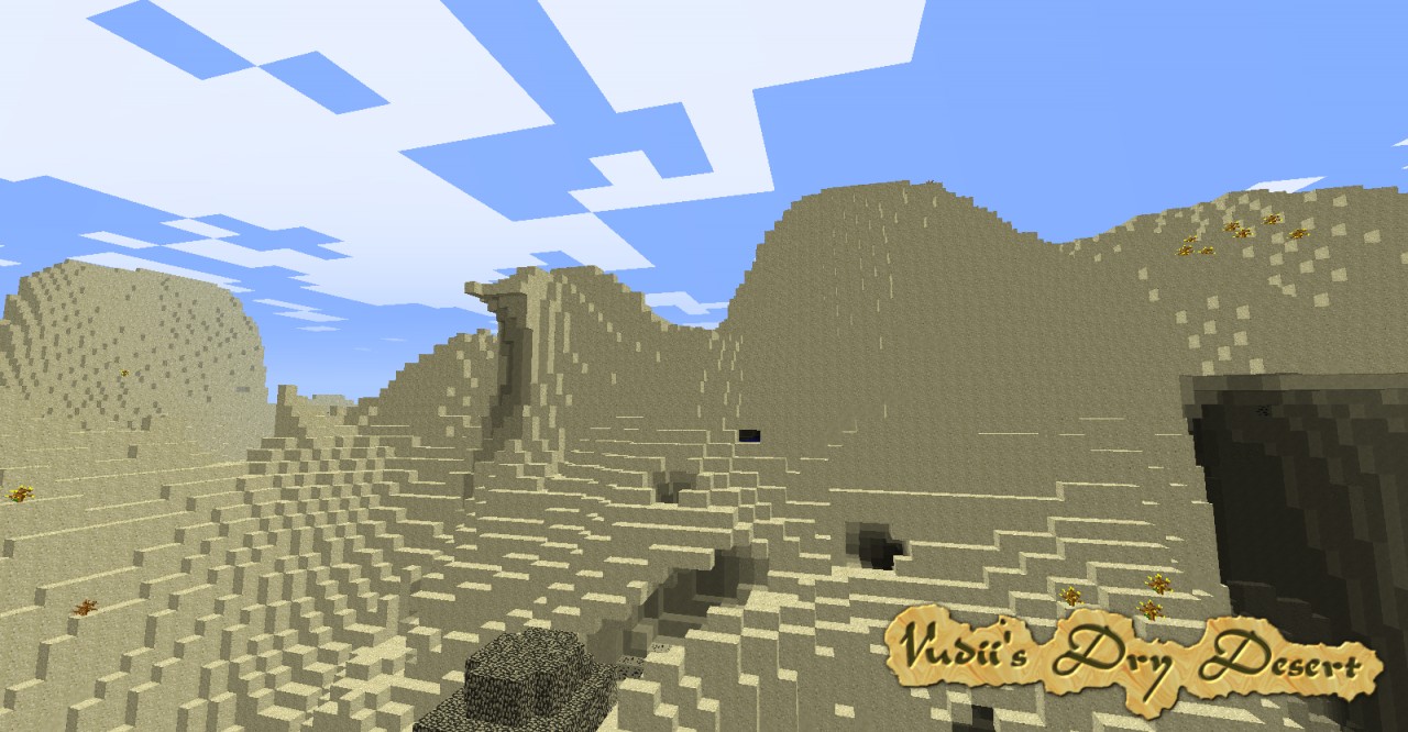 Vudii's Dry Desert Texture Pack Minecraft Texture Pack