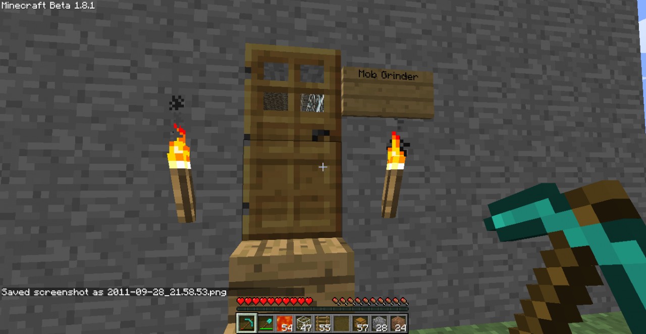 Mob Grinder Minecraft Map